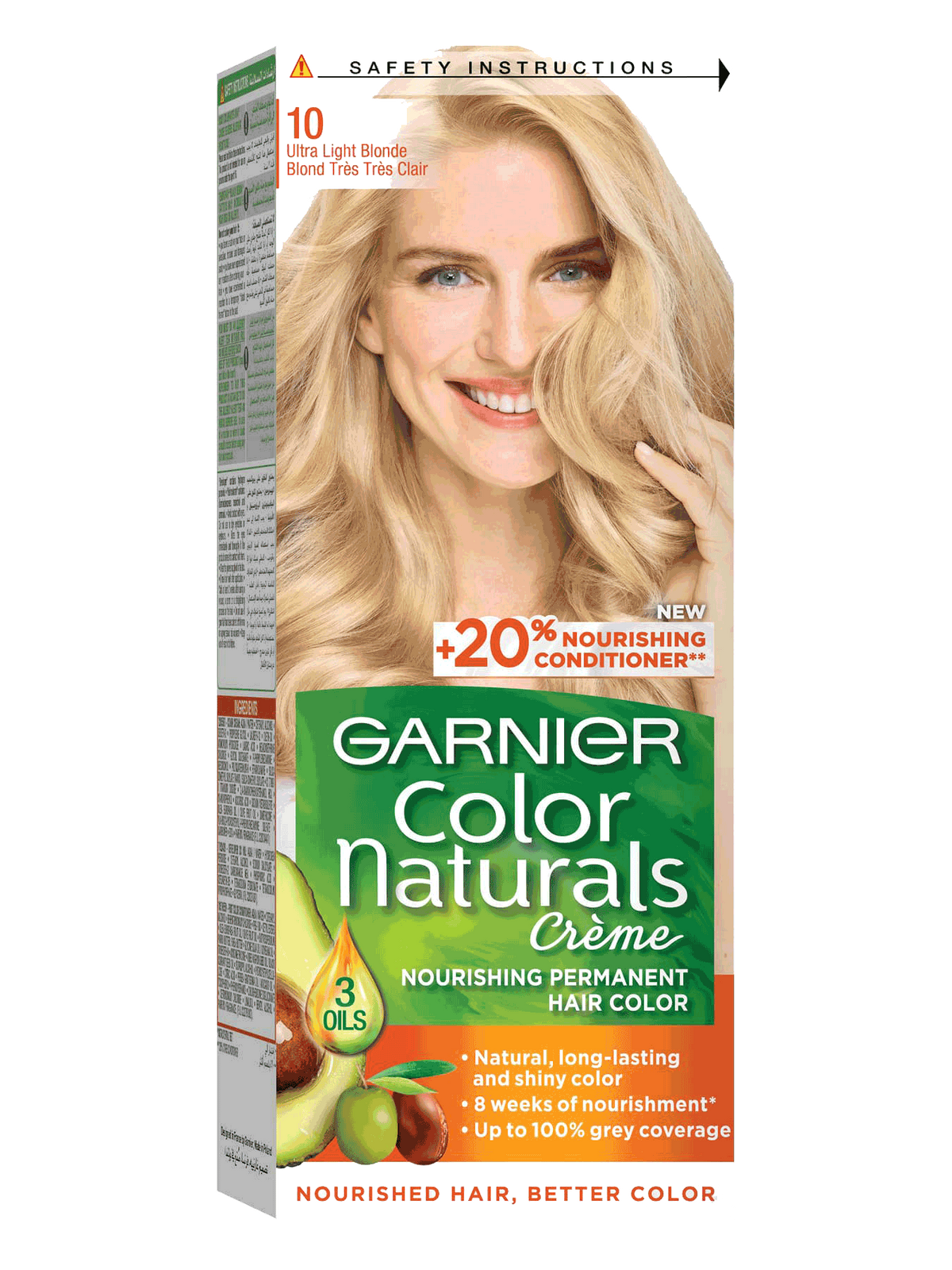 10.0 ULTRA LIGHT BLONDE COLOR NATURALS GARNIER