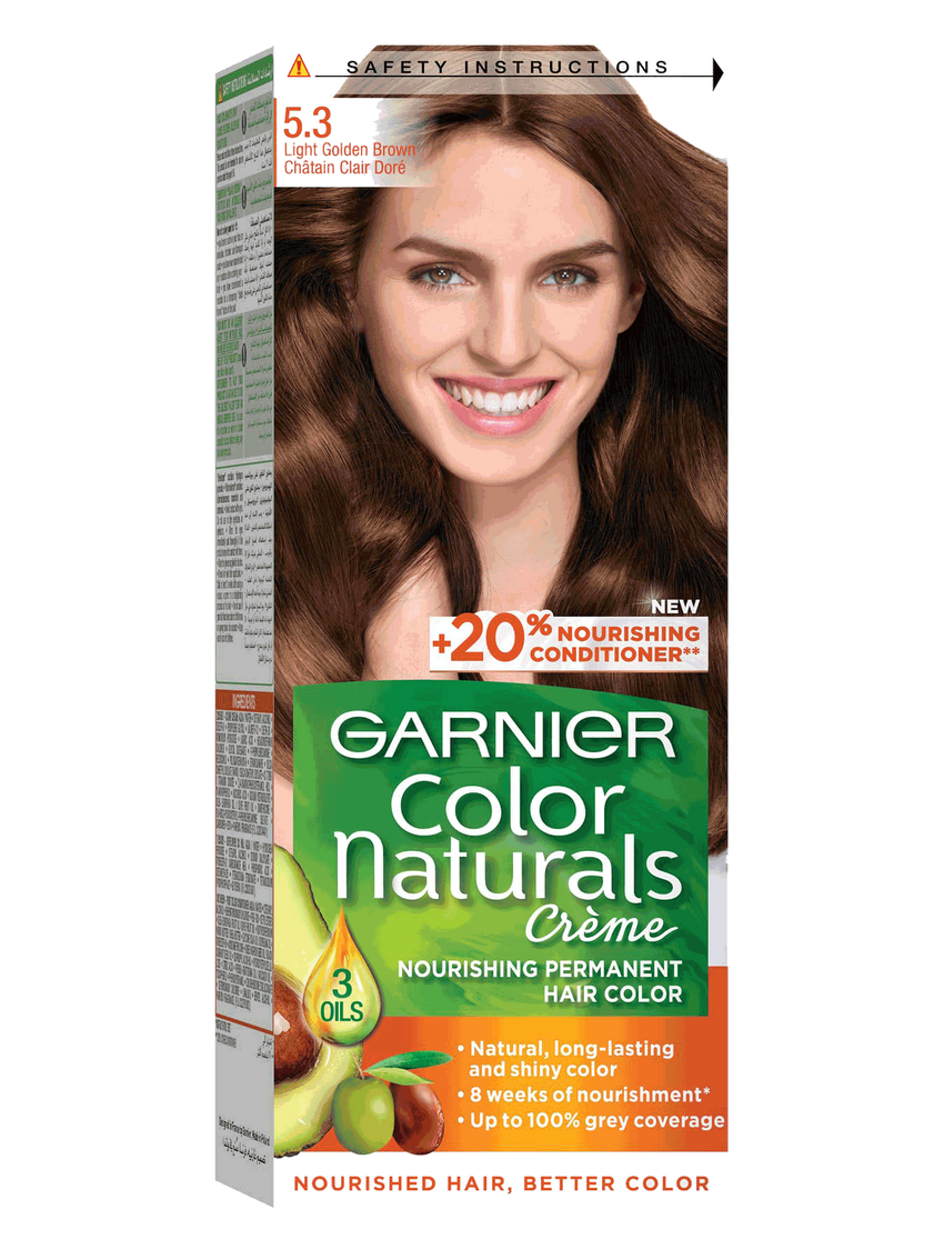 5.3 Light Golden Brown | Color Naturals | Garnier Arabia