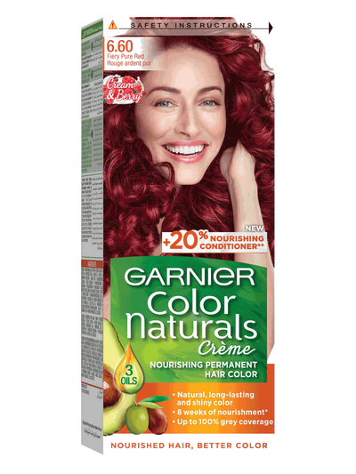 6.66 - Fiery Pure Red | Color Naturals | Garnier Arabia