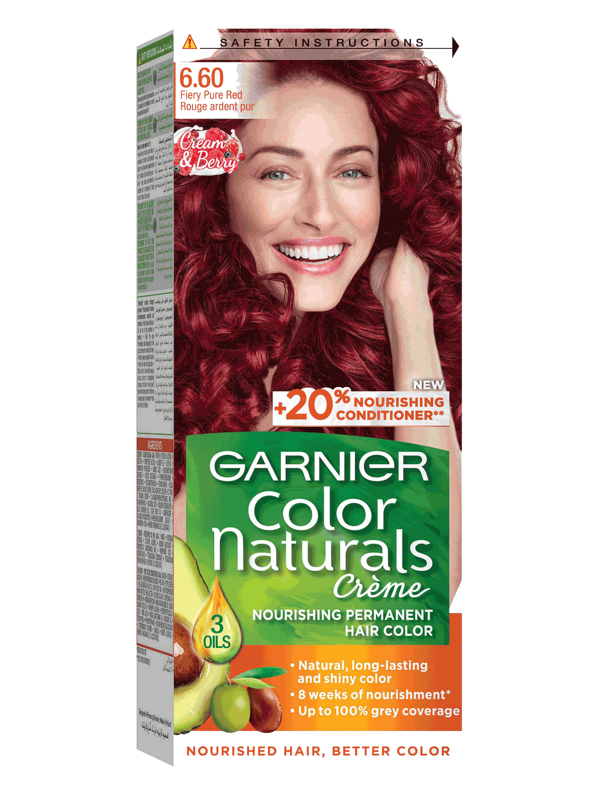 6.66 - Fiery Pure Red | Color Naturals | Garnier Arabia