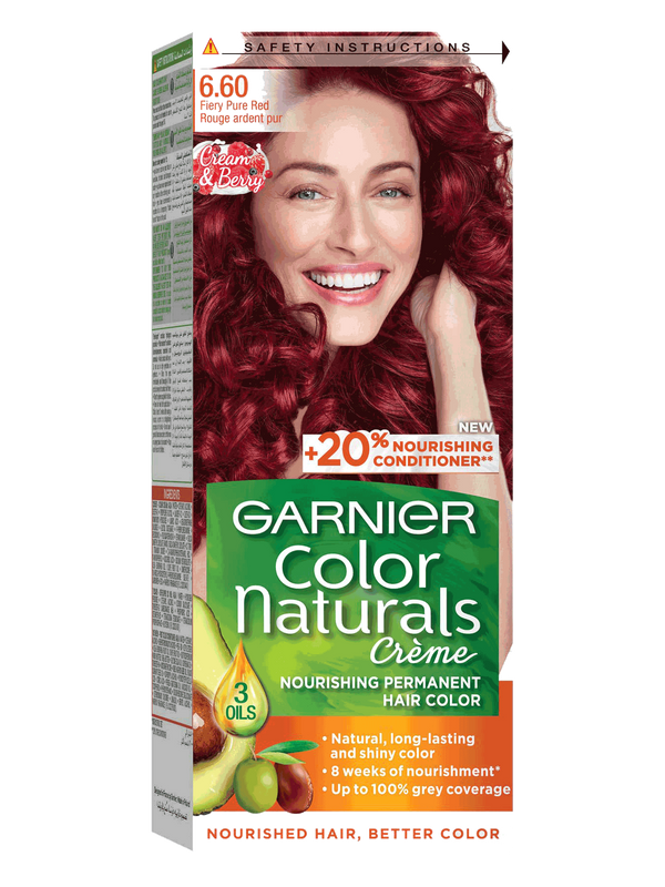 6.66 - Fiery Pure Red | Color Naturals | Garnier Arabia