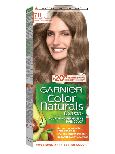 Color Naturals 7.11 - Deep Ashy Blonde | Garnier Arabia