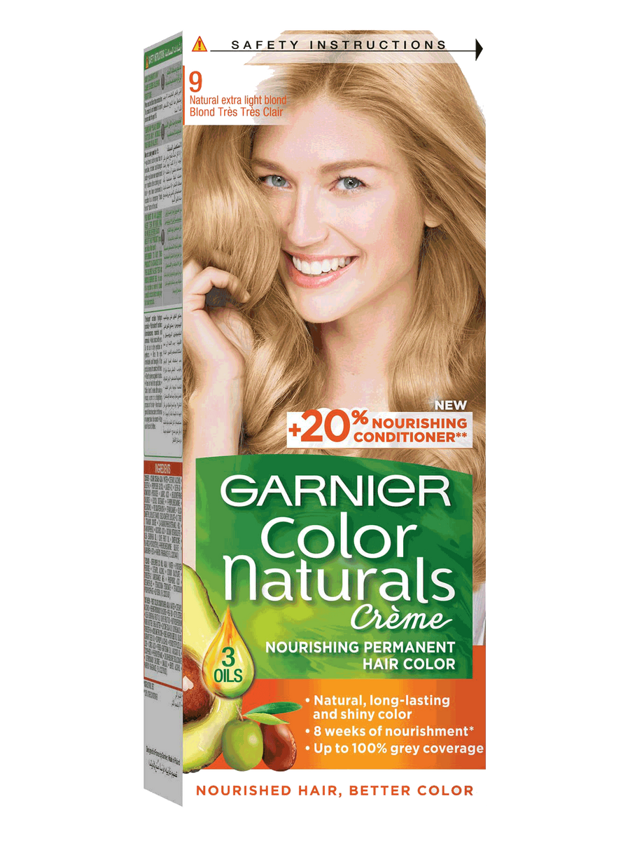 9.0 Extra Light Blonde | Color Naturals | Garnier Arabia