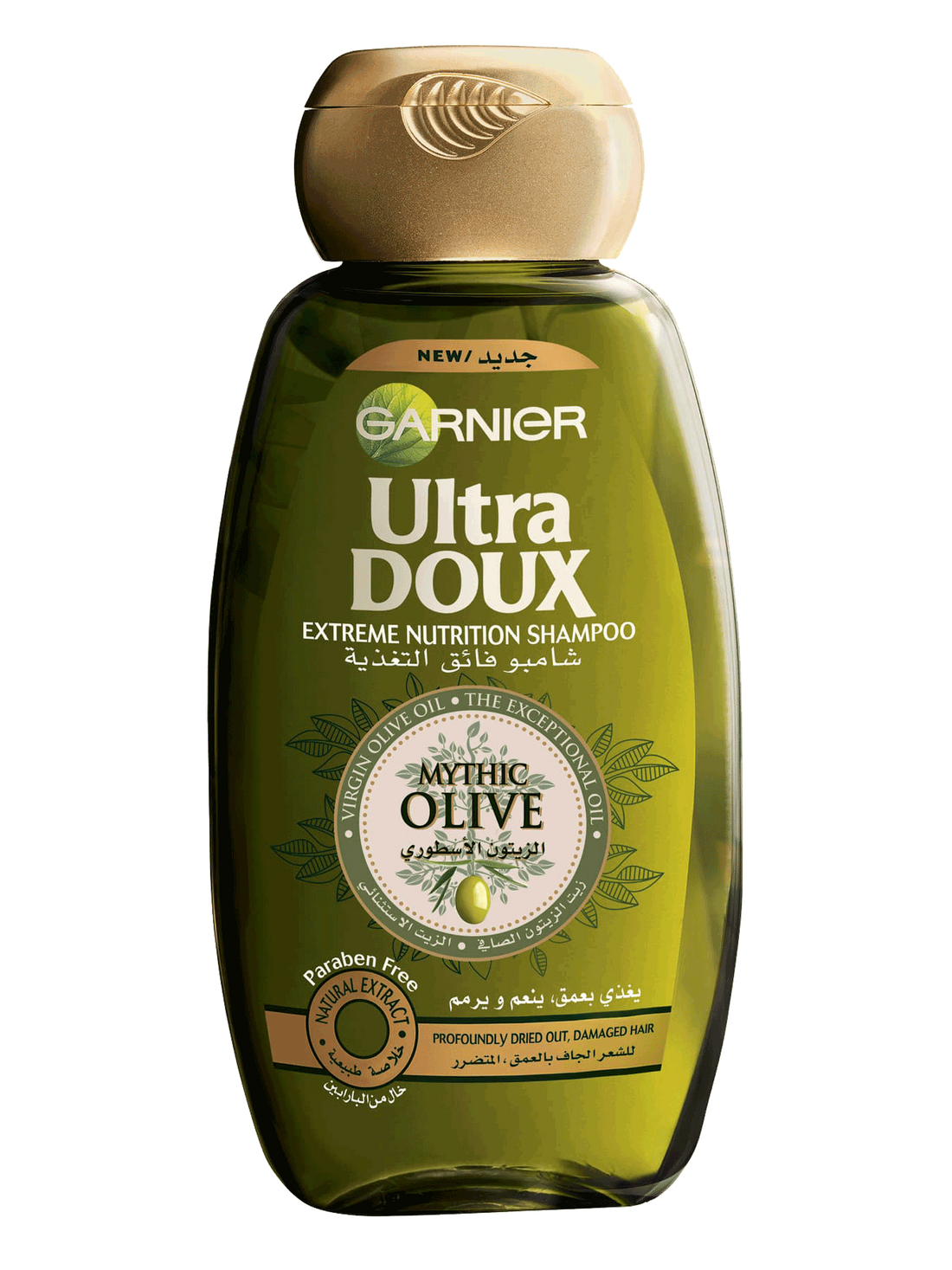 Ultra Doux Mythic Olive Shampoo for Damaged Hair | Garnier Arabia