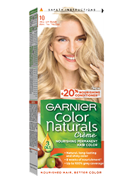 10.0 - ULTRA LIGHT BLONDE/ COLOR NATURALS/ GARNIER