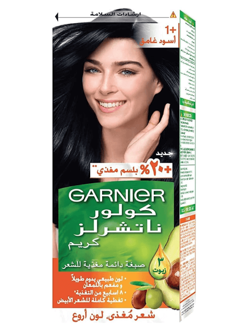 Garnier Color Naturals 1+ Ultra Black • Garnier Arabia