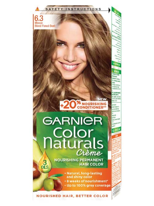 6.3 Mocca Permanent Hair Color | Color Naturals | Garnier Arabia