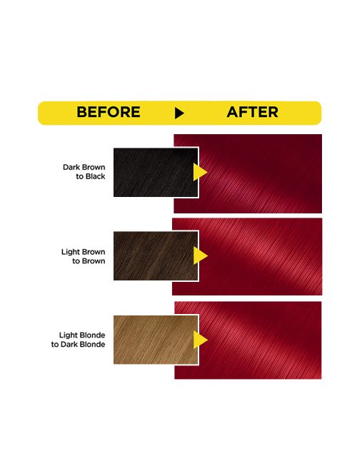 6.66 Intense Red | No Ammonia Permanent Haircolor | Garnier Arabia