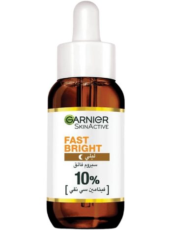 Fast Bright Night Booster Serum |Skin Care| Garnier Arabia