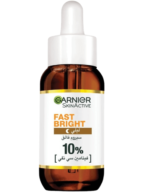 Fast Bright Night Booster Serum |Skin Care| Garnier Arabia